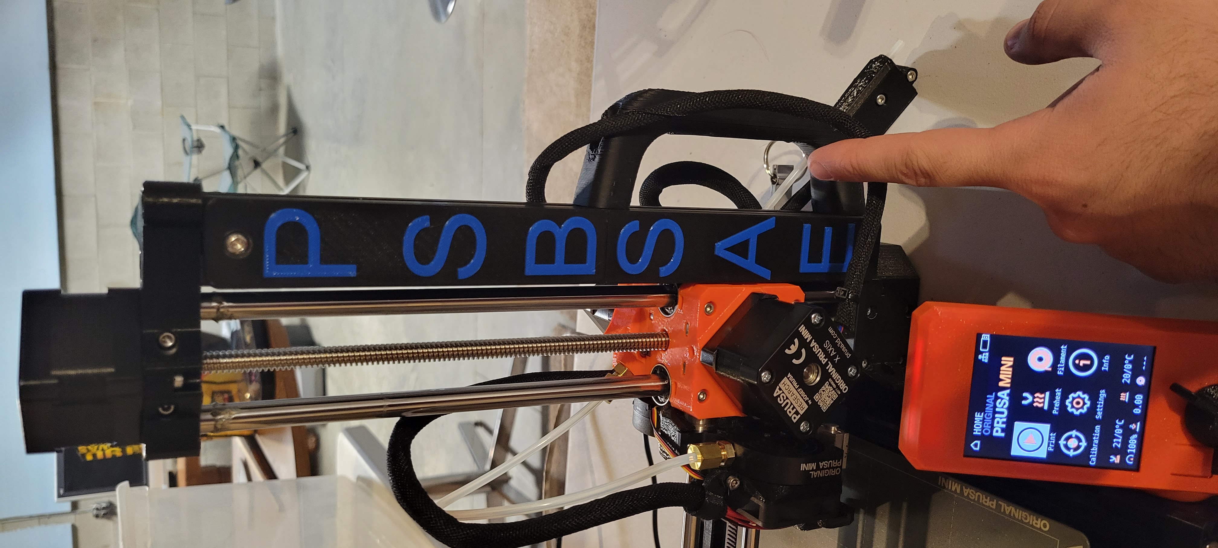 Prusa Mini Customizable Name Plates by Bupher | Download free STL model ...