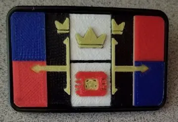 Voltron Key Belt Buckle (5 colors) by lowboydrvr | Download free STL ...