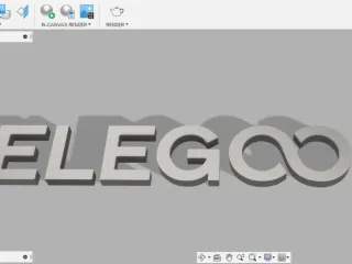 Elegoo Logo by Dragonfrost | Download free STL model | Printables.com