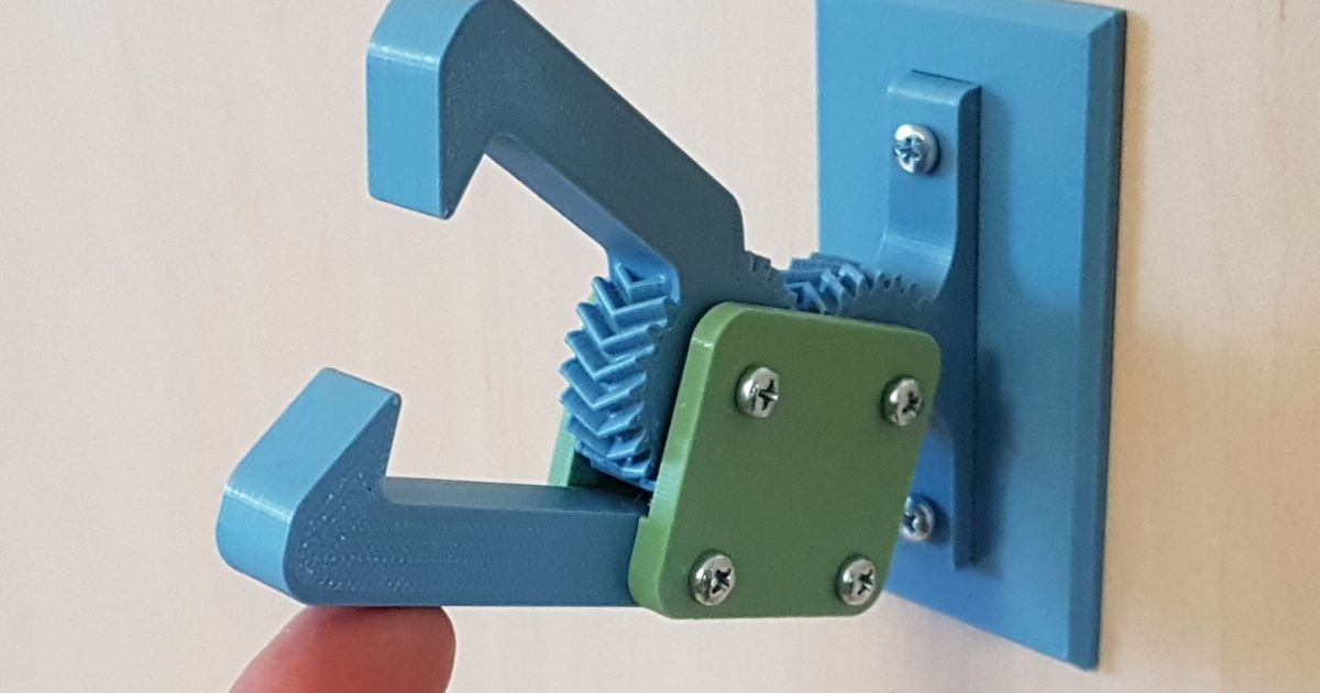 Add-on for award winning clamp hook by HD_Creator | Download free STL ...