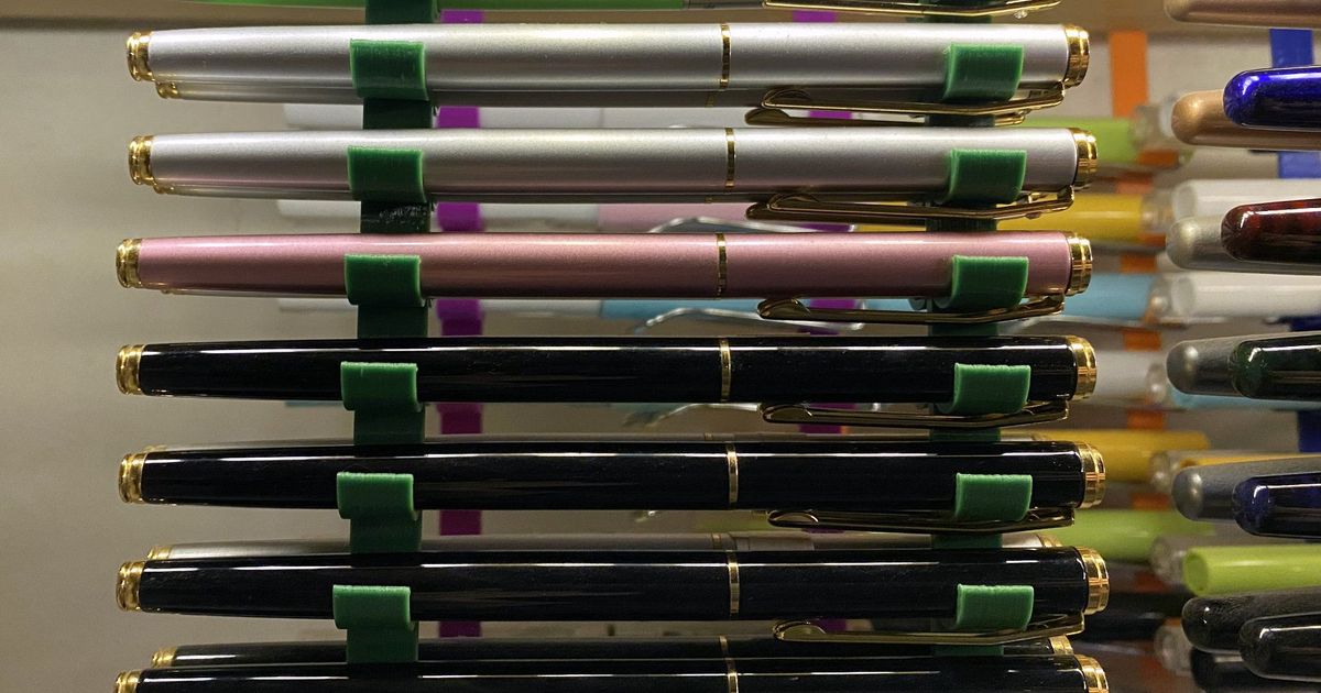 bunch of pens por pixelhaufen | Descargar modelo STL gratuito ...