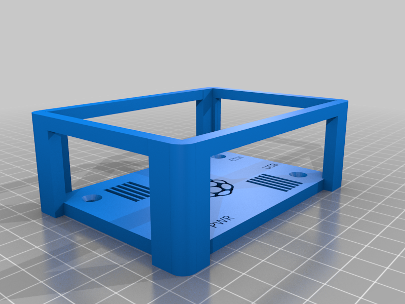 Raspberry Pi 4B Flirc Case Wall Mount by dualznz | Download free STL model | Printables.com
