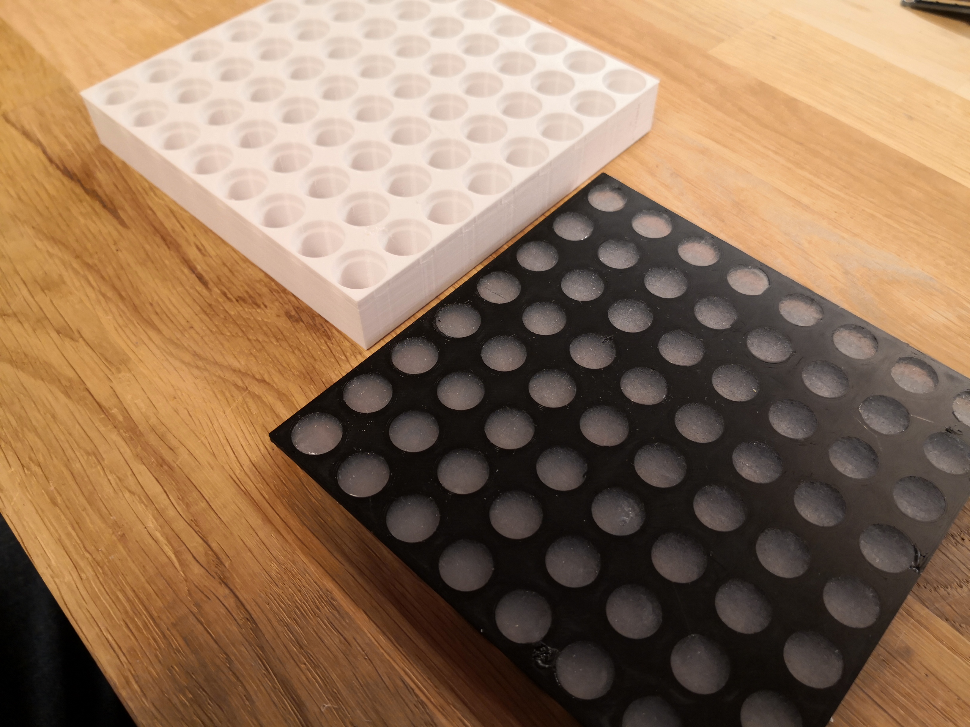 MegaMatrix - a 10mm LED matrix by Jensa | Download free STL model ...