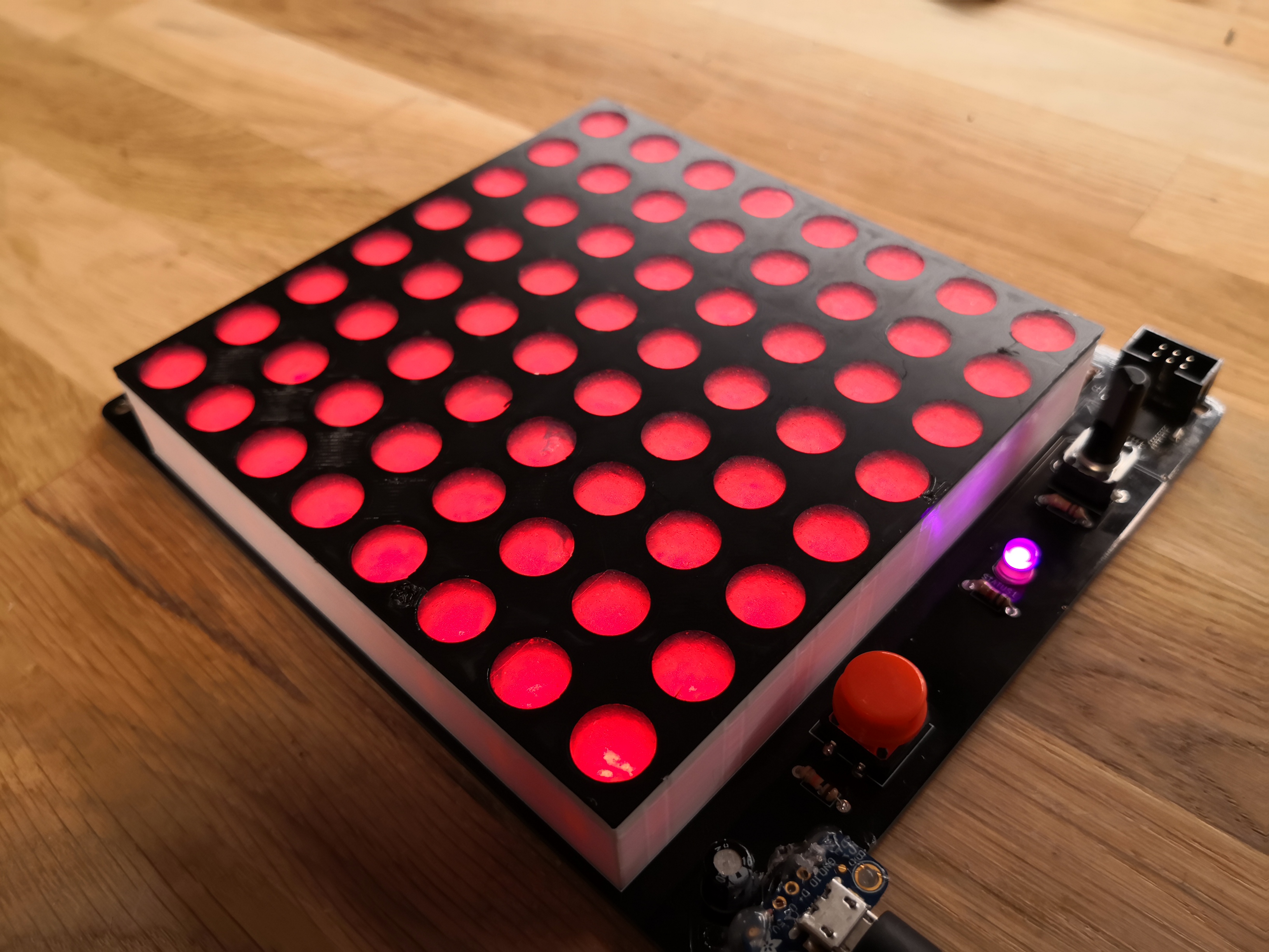 MegaMatrix - a 10mm LED matrix by Jensa | Download free STL model ...