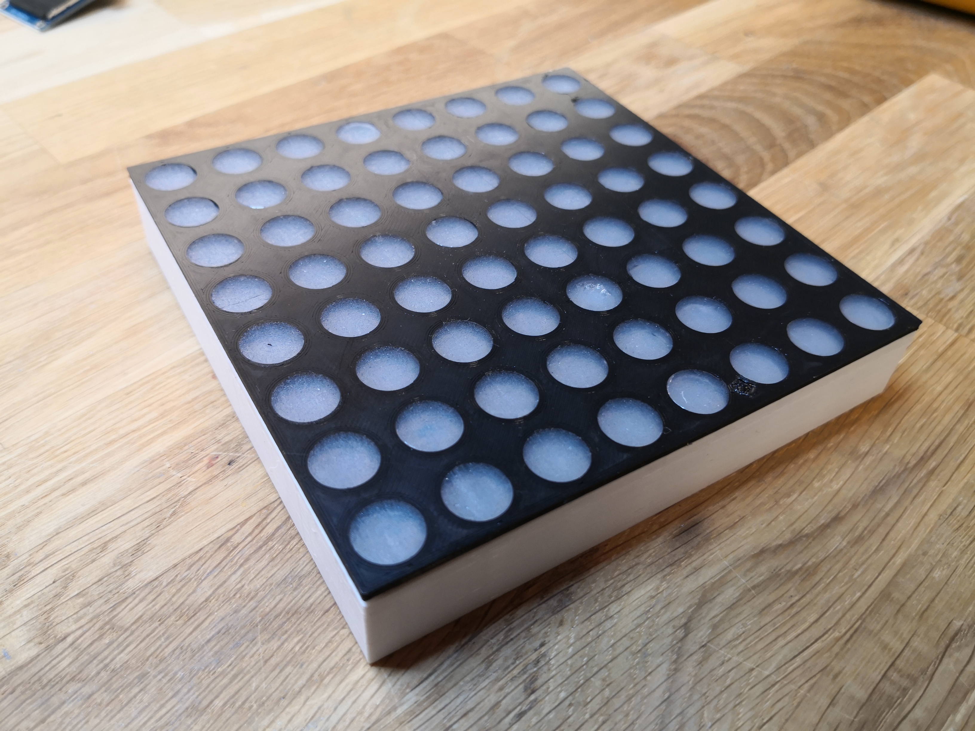 MegaMatrix - a 10mm LED matrix by Jensa | Download free STL model ...
