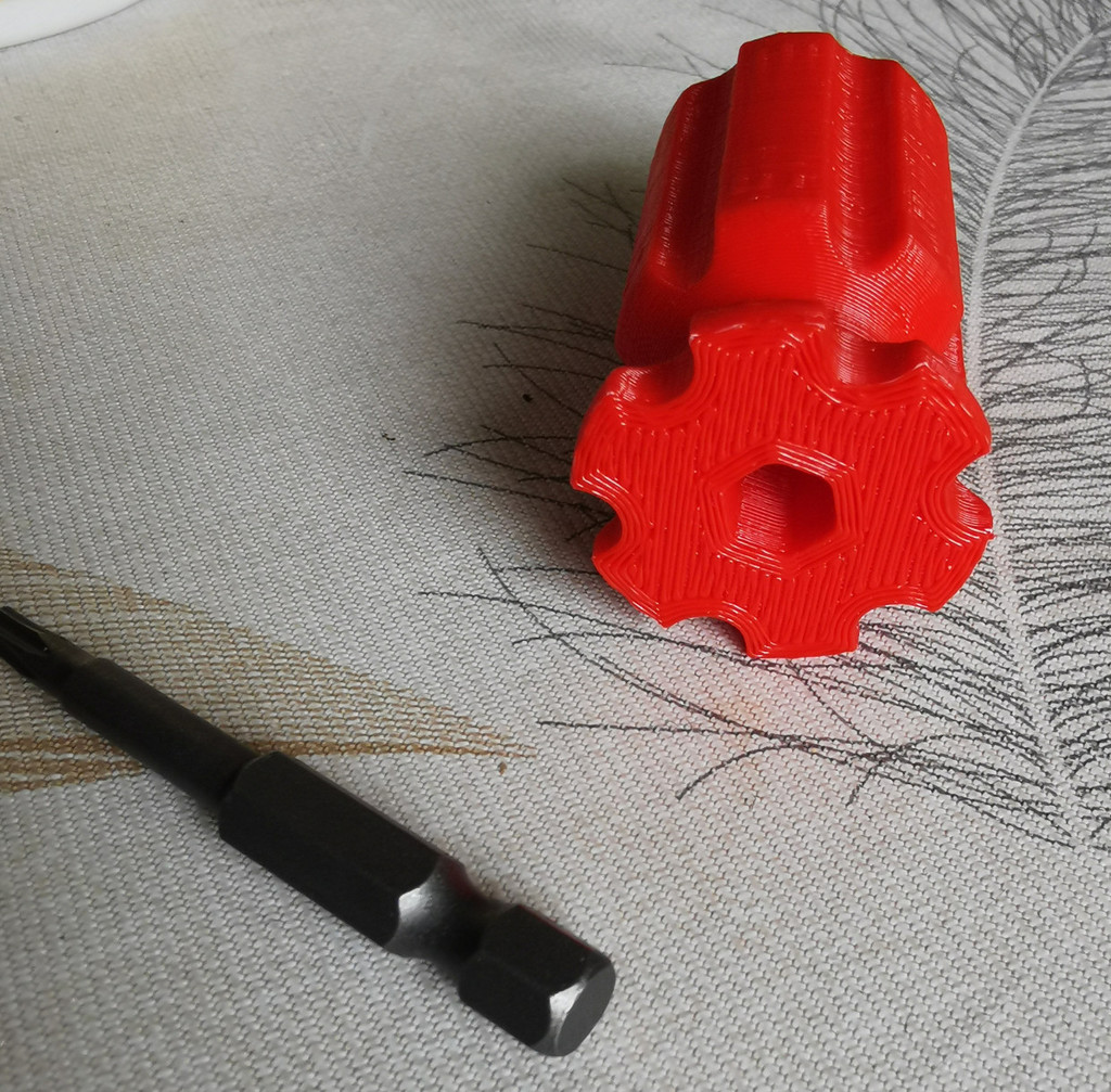 Hex bit handle and stand by blok82 | Download free STL model ...