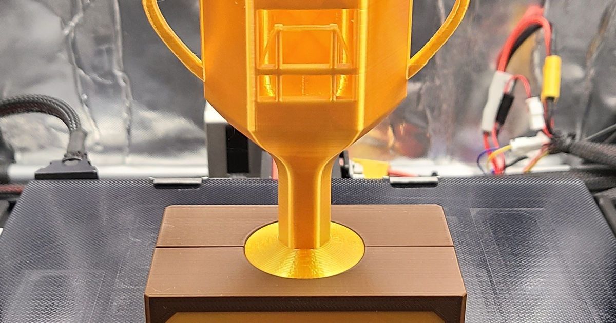 3D Printing Trophy: Bridging by Amos491 | Download free STL model ...