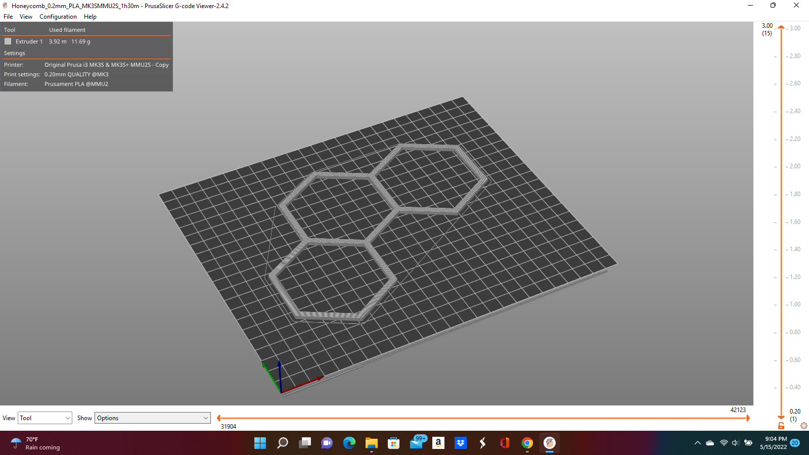 Decorative honeycomb pattern by Jeromy | Download free STL model ...