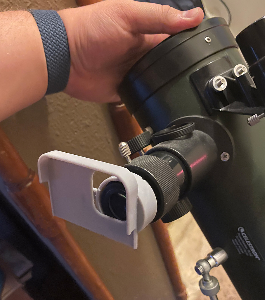 Iphone 12 Celestron 20mm Eye - Telescope Mount by Tessa Wolf | Download ...