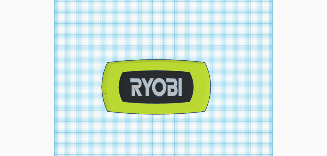Ryobi logo by jasondilts | Download free STL model | Printables.com