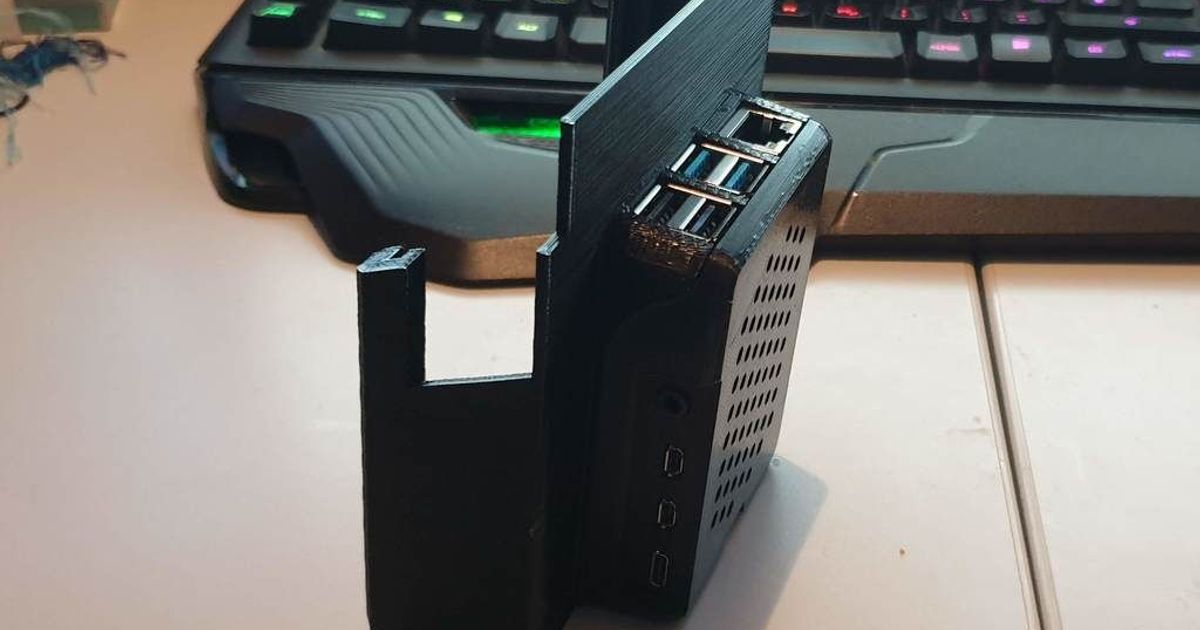 Ender 5 / Pro Control Panel Back Cover + RasperryPi 4 Mount by ...