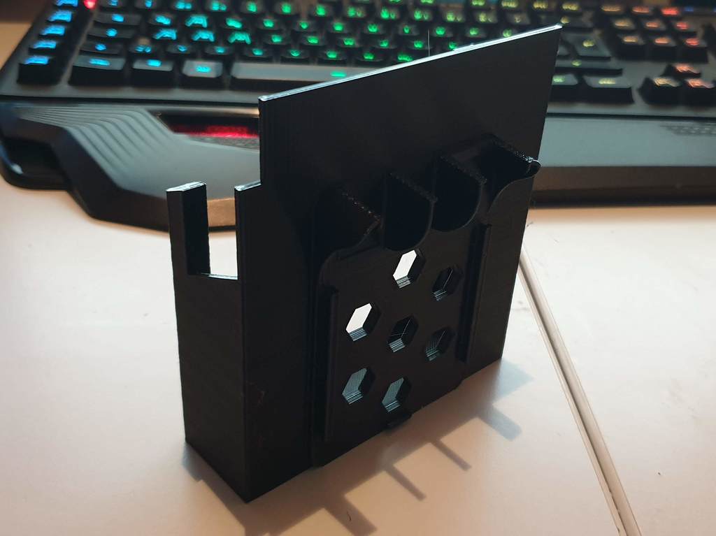 Ender 5 / Pro Control Panel Back Cover + RasperryPi 4 Mount by ...