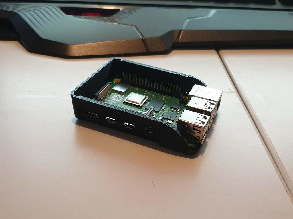 Ender 5 / Pro Control Panel Back Cover + RasperryPi 4 Mount by ...