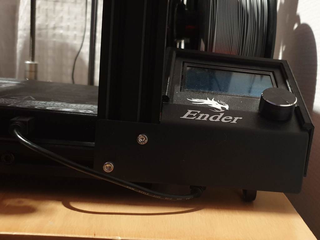 Ender 5 / Pro Control Panel Back Cover + RasperryPi 4 Mount by ...