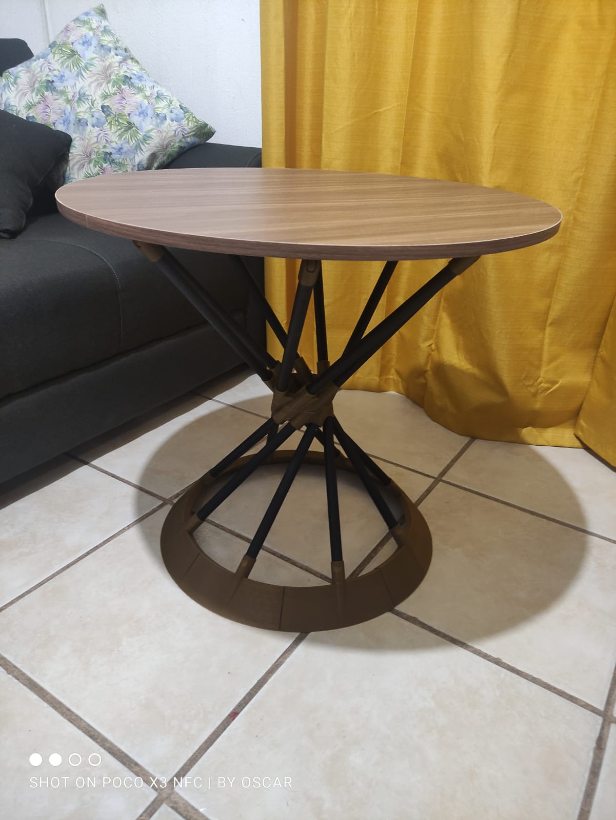 Mesa tubular circular by oscarsocar | Download free STL model ...