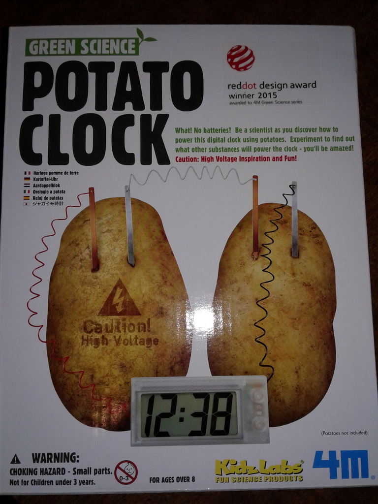 Potato Clock Base by Minik6 | Download free STL model | Printables.com