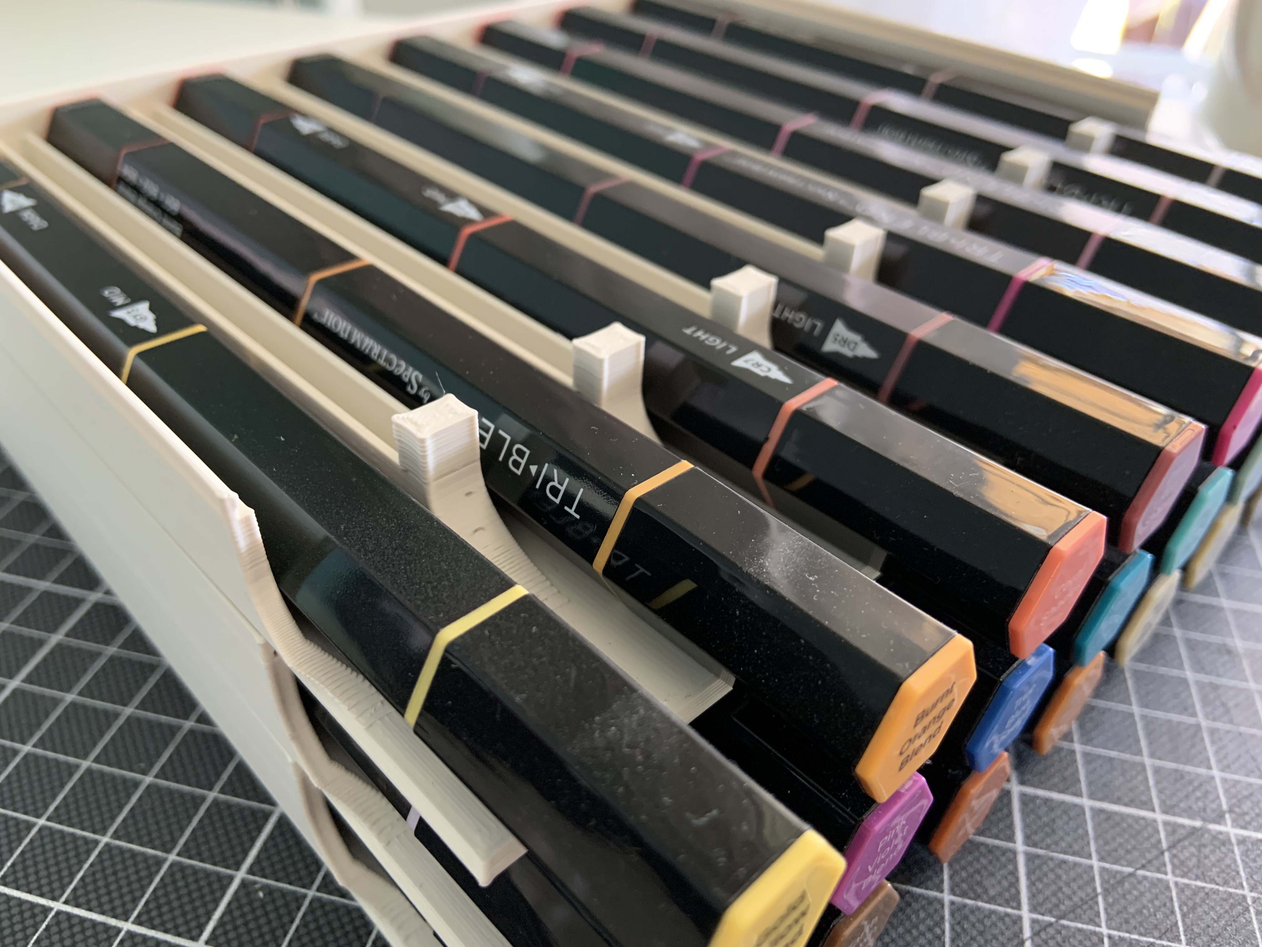 Spectrum Noir Triblend Marker stackable rack with lid by mindhead ...