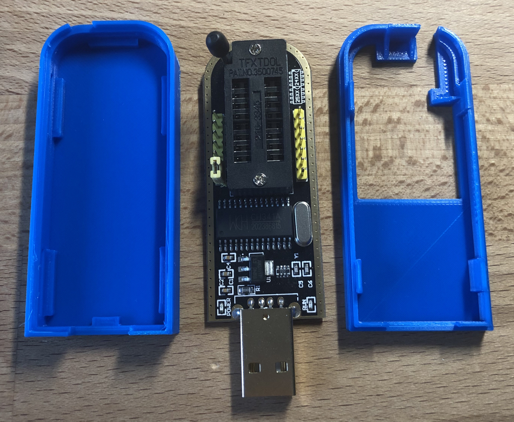 CH 341 Programmer Enclosure by MacPro_de | Download free STL model ...