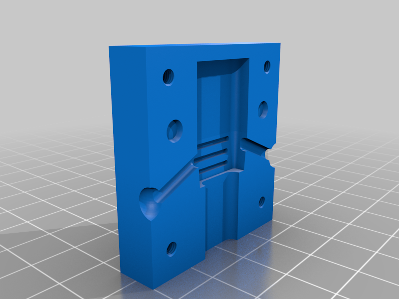 MPX6 Hot glue mold by peter.skotte | Download free STL model ...