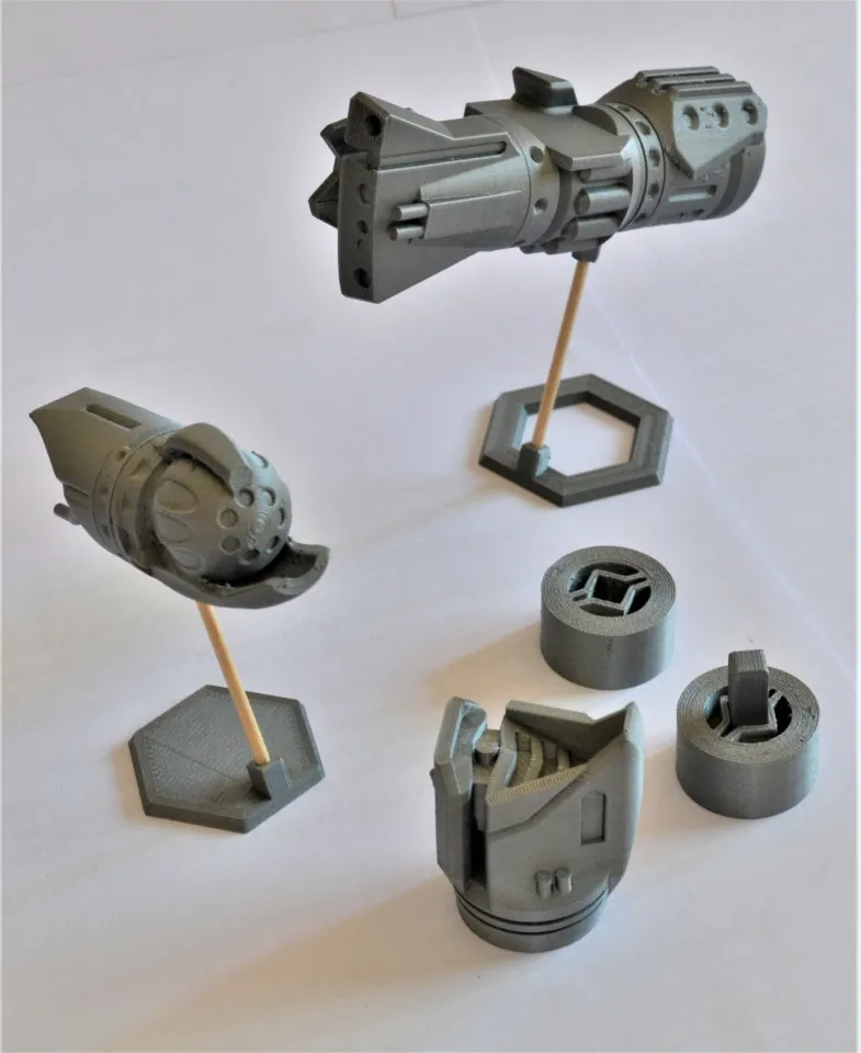 N-astro modular starships system by 70r71 | Download free STL model ...