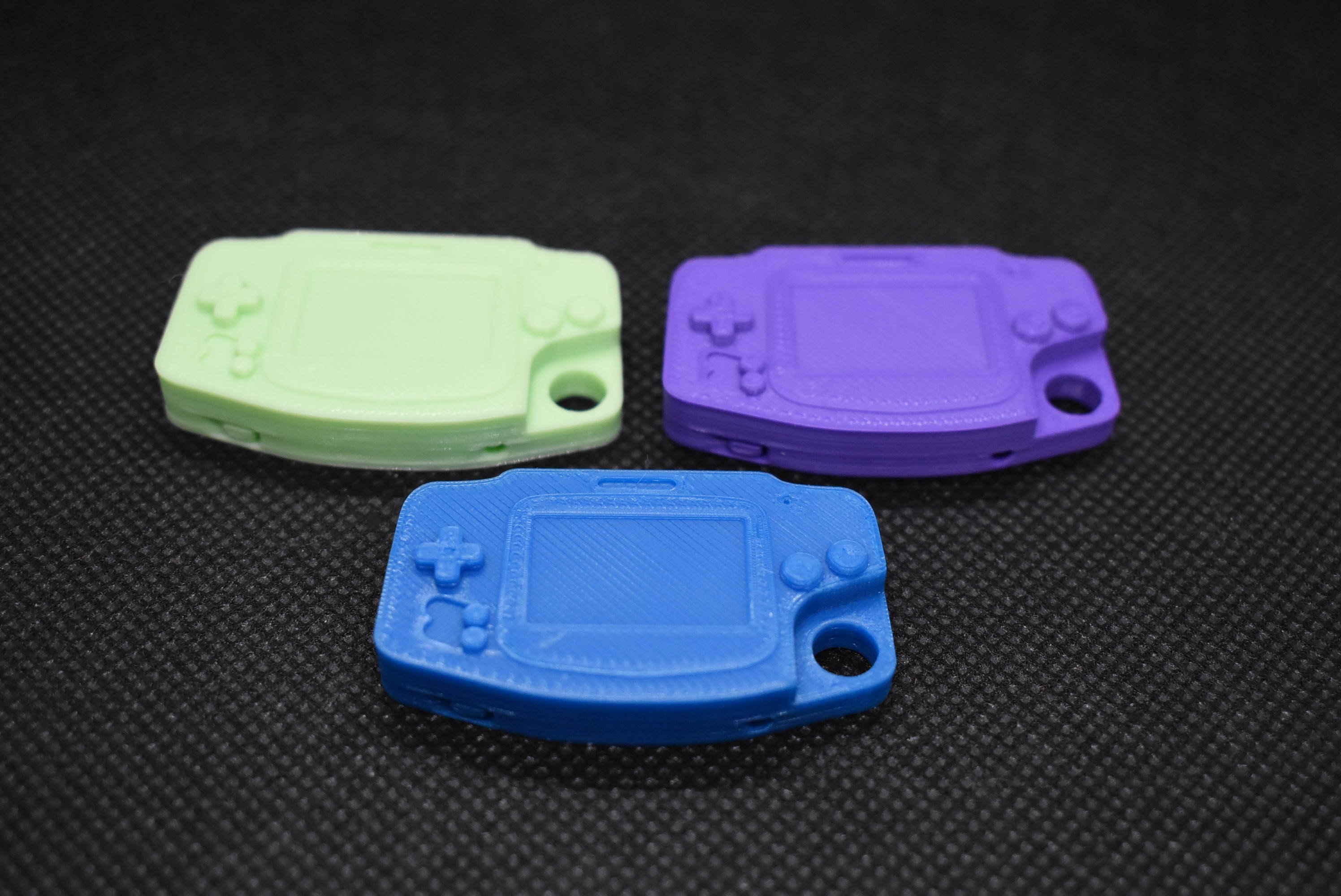 Game Boy Advance Keychain by Calin | Download free STL model ...