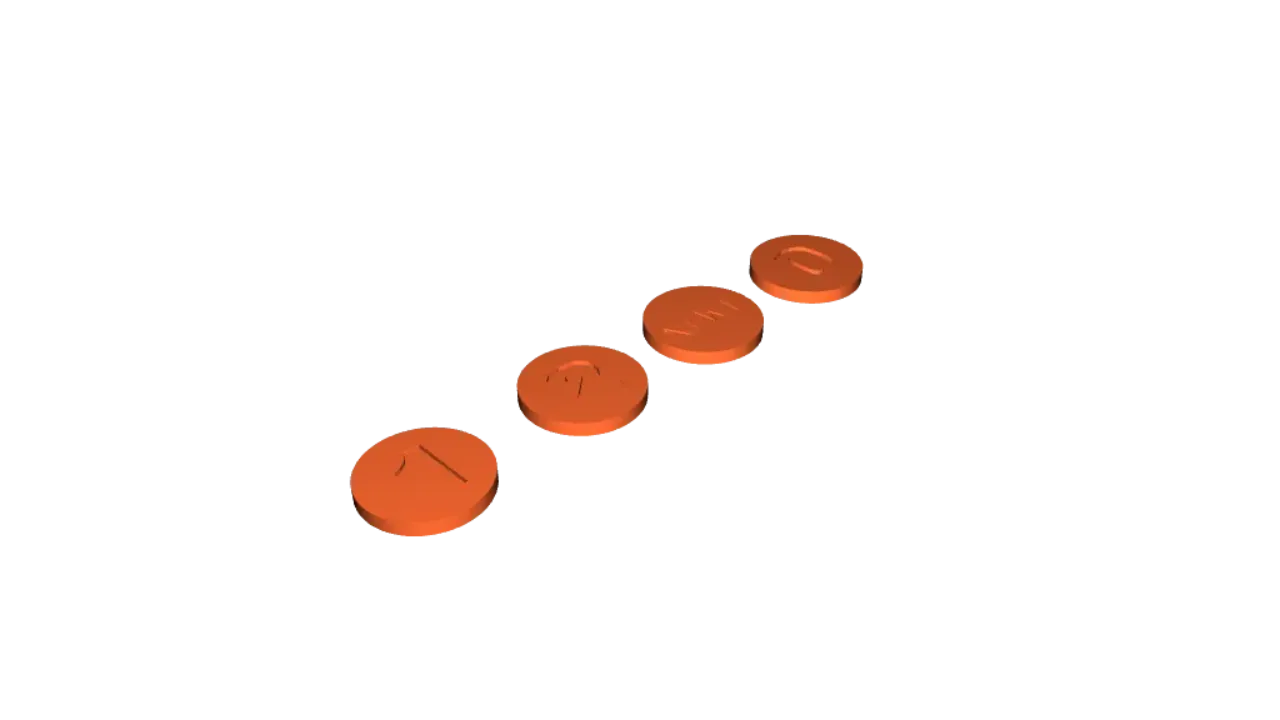 Aliens Another Glorious Day In The Corps Replacement Blip Tokens by ...