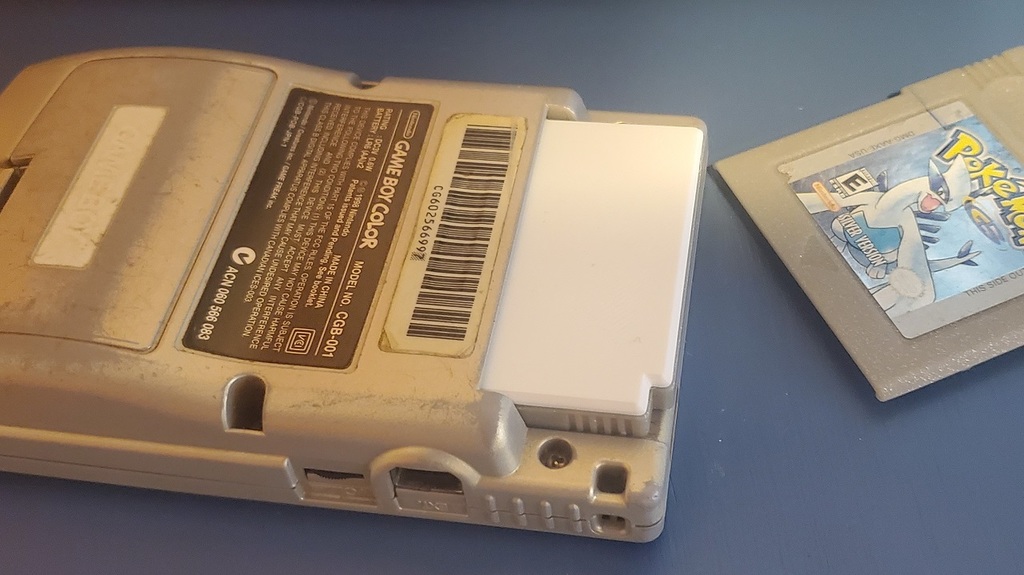 Gameboy color cartridge frontside by Armored Carbon | Download free STL ...