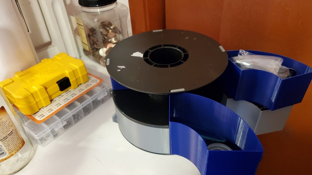 Hatchbox Spool Drawers by Armored Carbon | Download free STL model ...