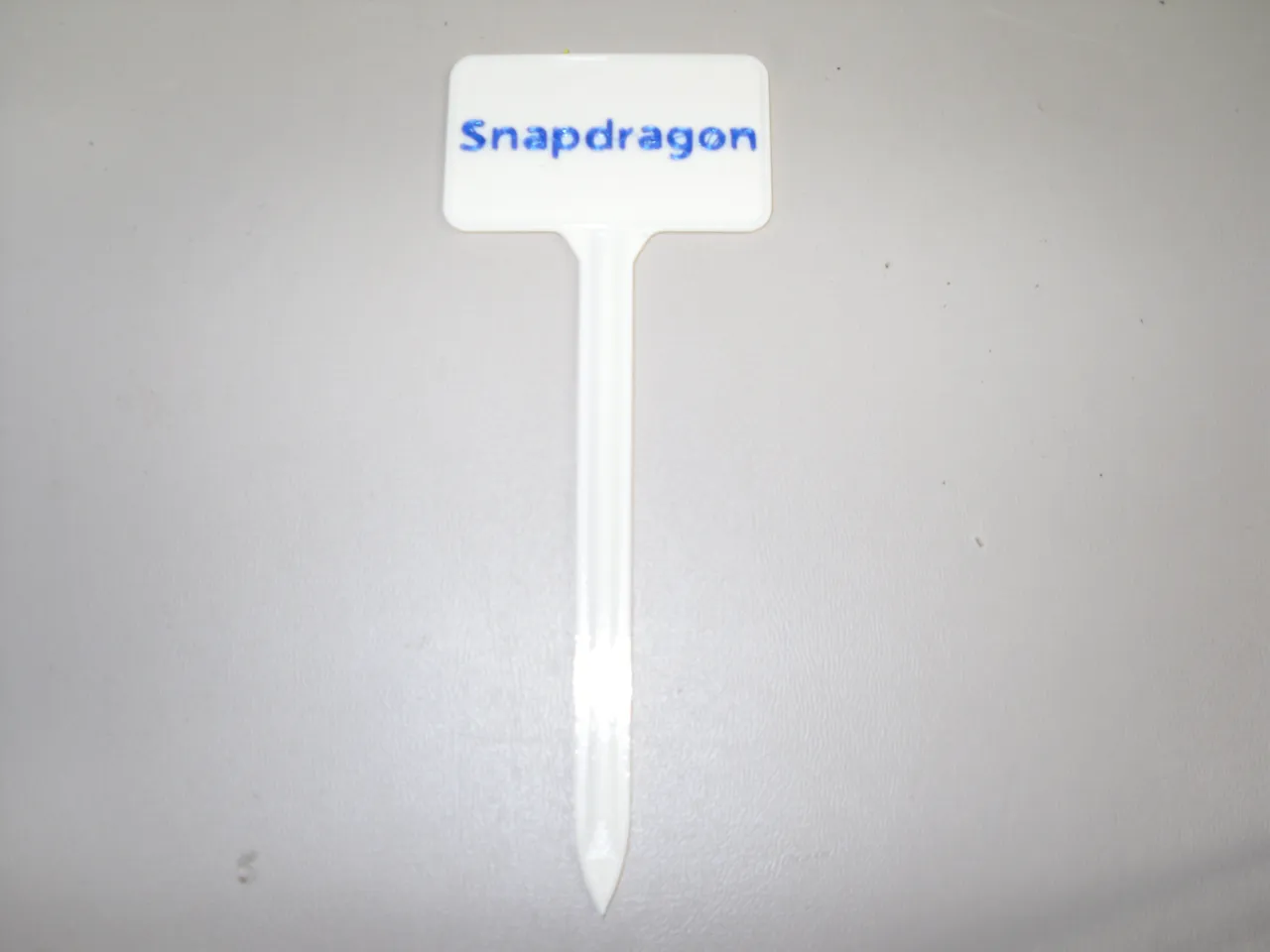 Plant Label Snapdragon by LMJ | Download free STL model | Printables.com