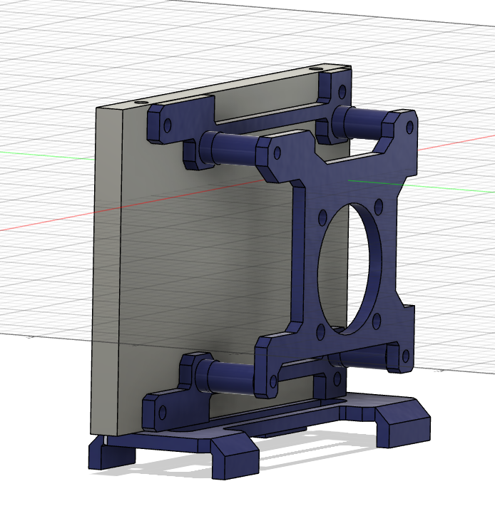 Raspberry Pi 4 stand / case for SSD by gjlp25 | Download free STL model ...