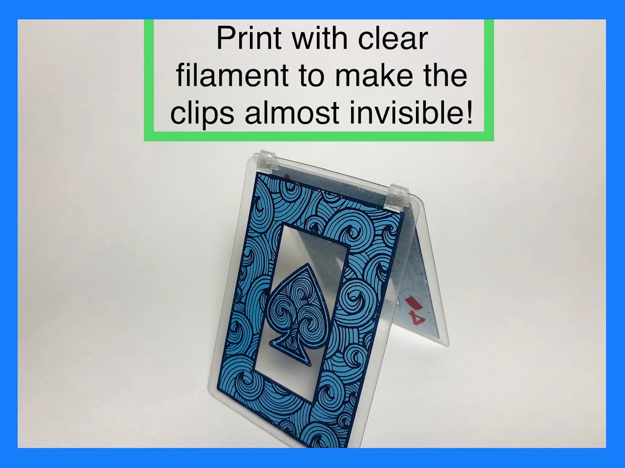 Quick Card Tower Clips (Instant pro card stacker) by LinkDesigns ...