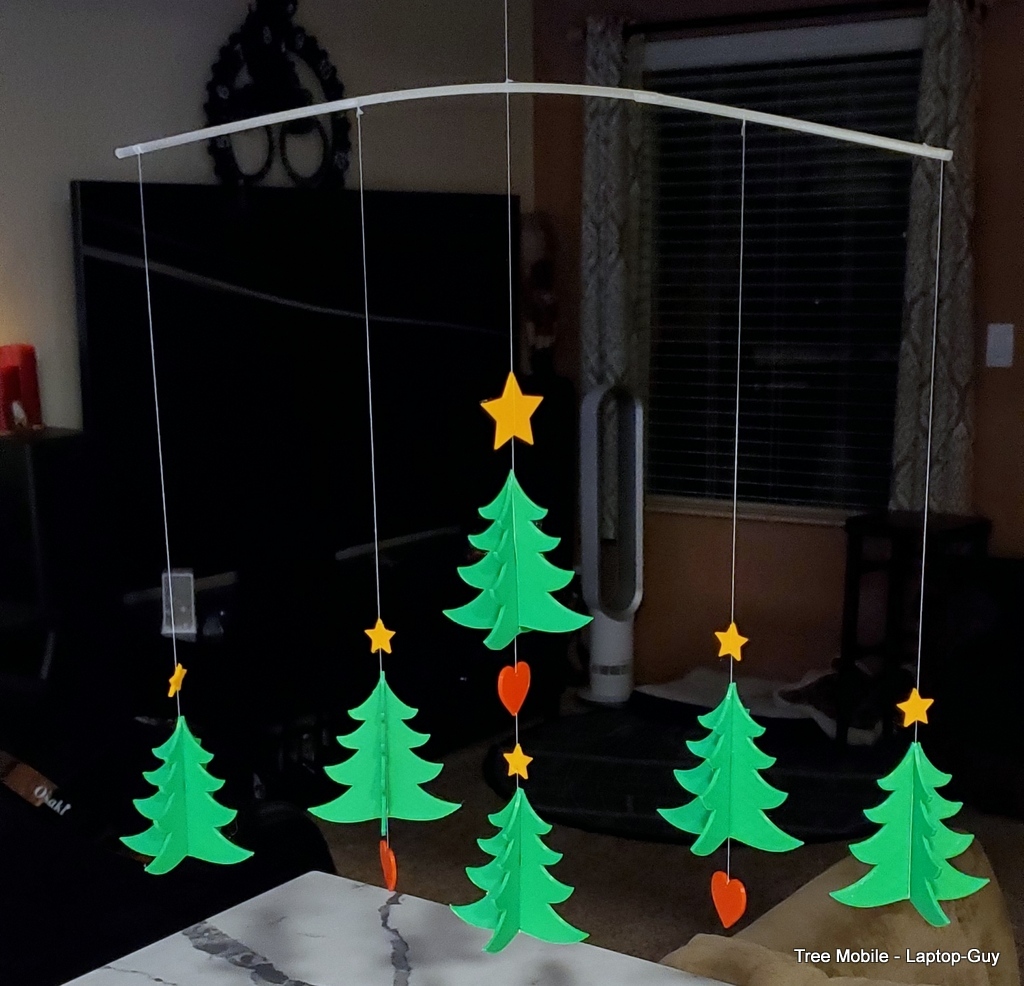 Tree Mobile by Laptop-Guy | Download free STL model | Printables.com