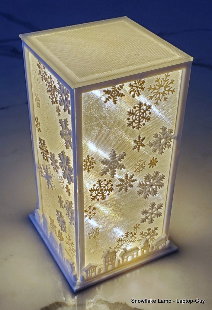 Snowflake Lantern by Laptop-Guy | Download free STL model | Printables.com