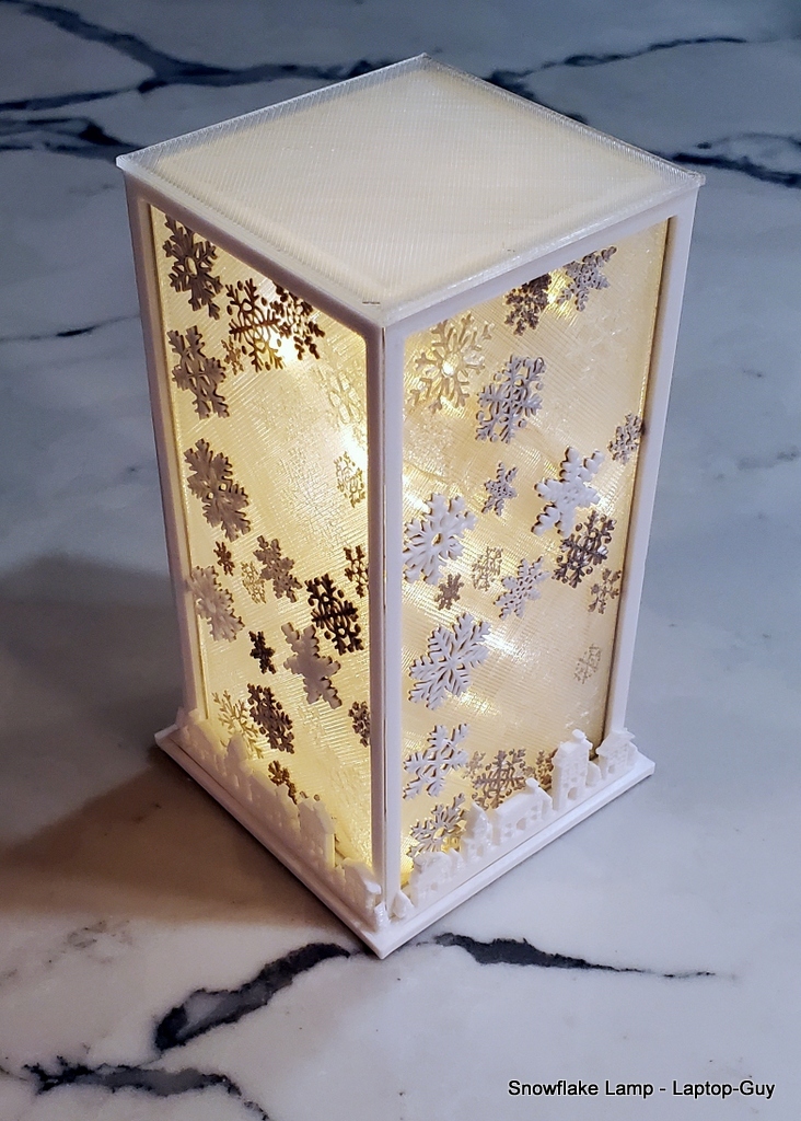 Snowflake Lantern by Laptop-Guy | Download free STL model | Printables.com