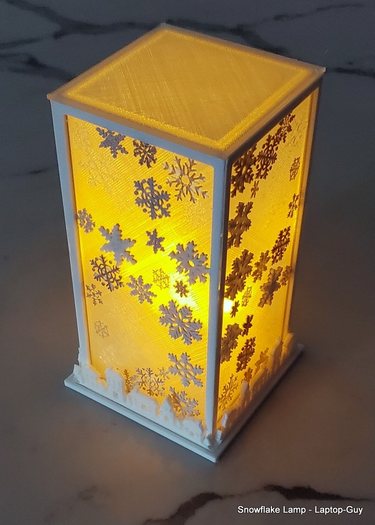 Snowflake Lantern by Laptop-Guy | Download free STL model | Printables.com
