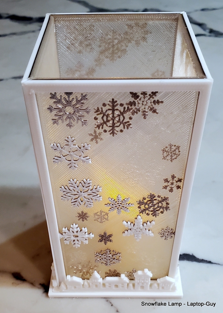 Snowflake Lantern by Laptop-Guy | Download free STL model | Printables.com