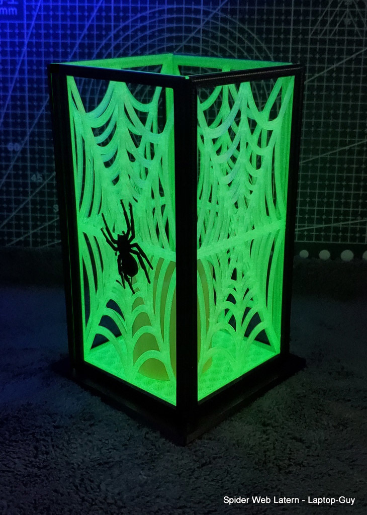 Spider Web Lantern by Laptop-Guy | Download free STL model | Printables.com