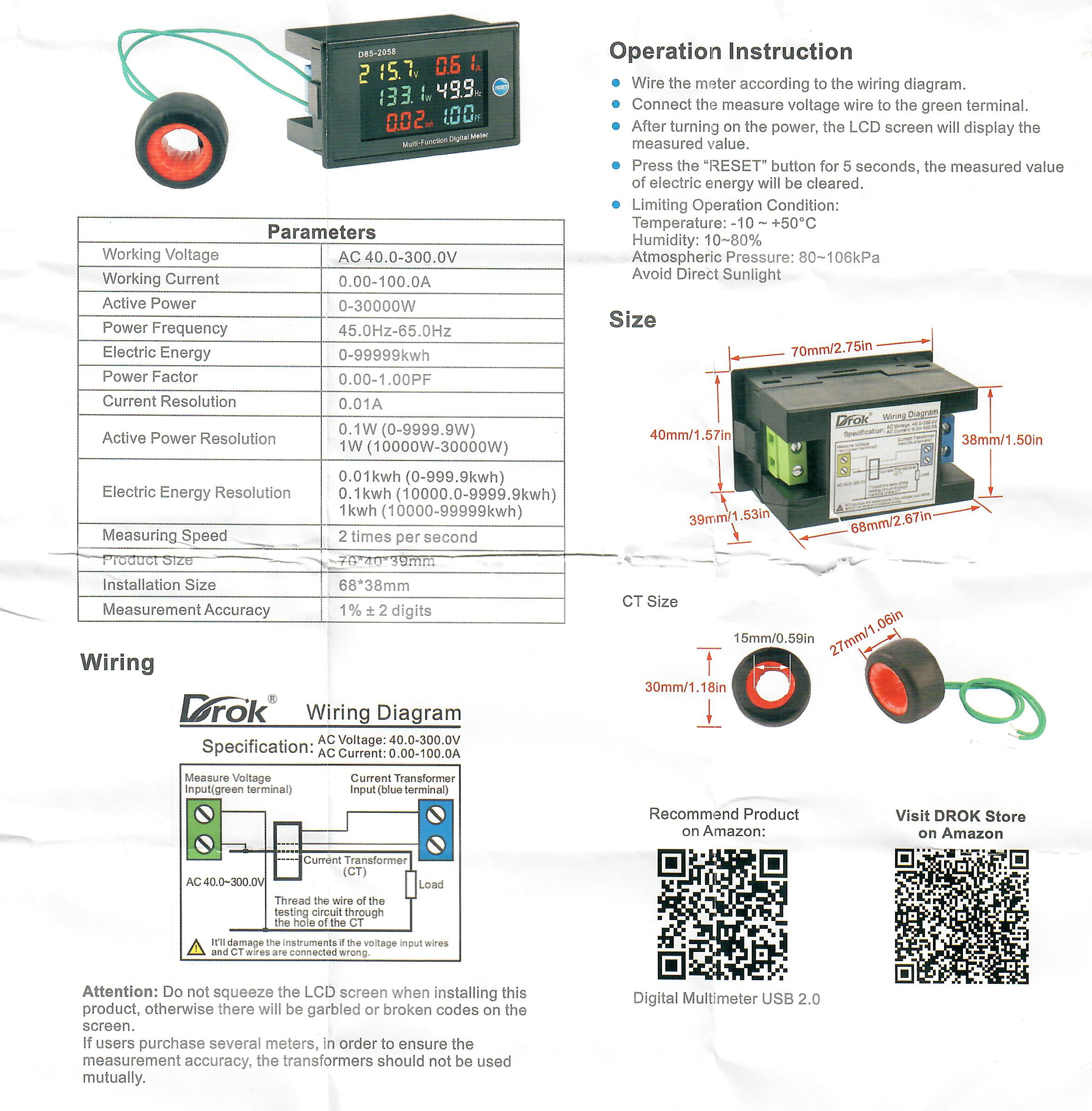 PRUSA Meter Drok D85-2058 Adapter by JPMakesStuff | Download free STL ...