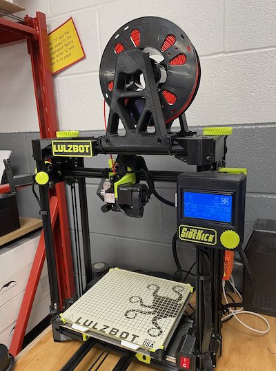 Lulzbot Sidekick Filament Spool Holder by stemwise | Download free STL ...
