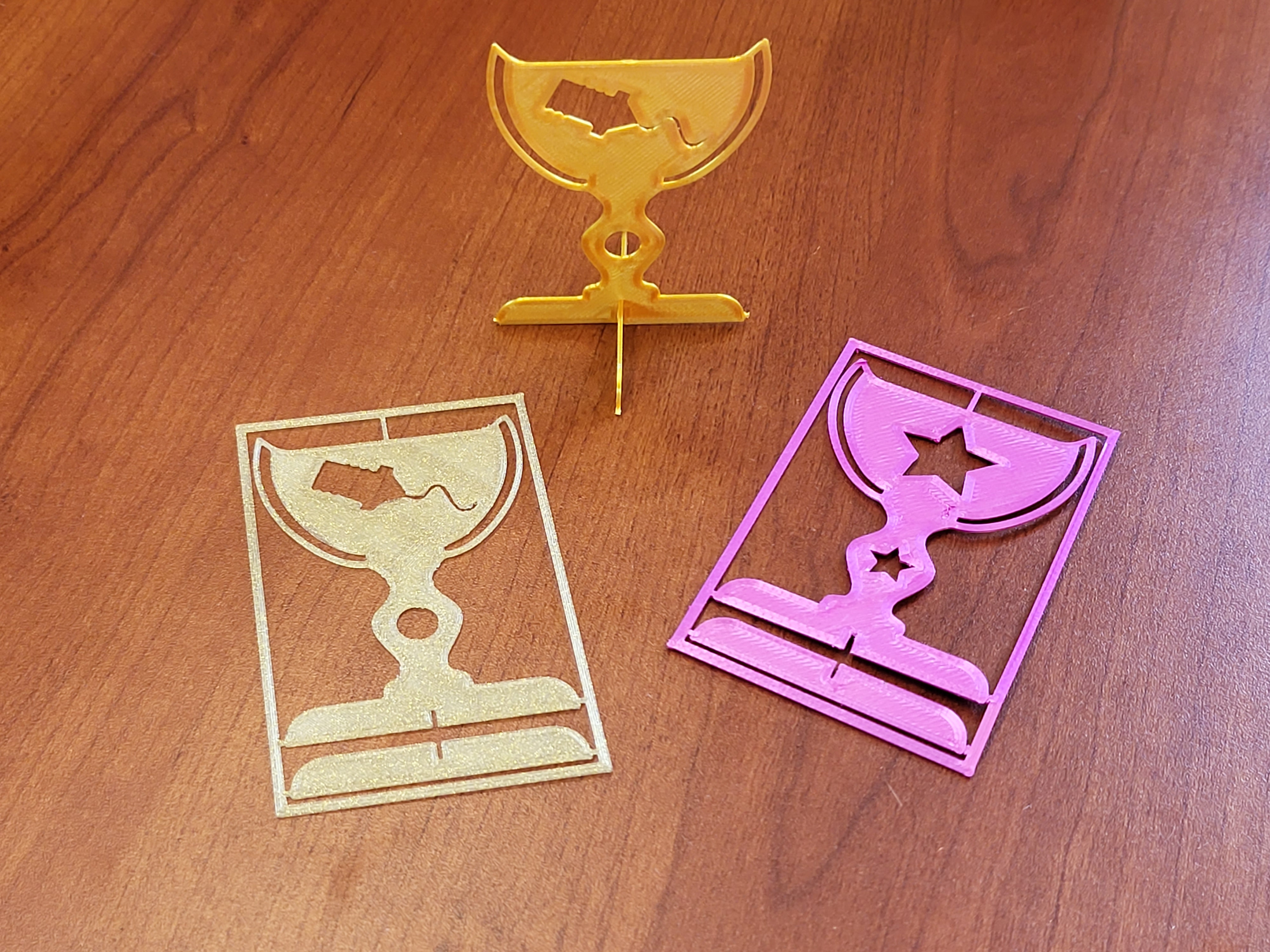 Pocket trophies for your wallet by Weaver3294 | Download free STL model ...