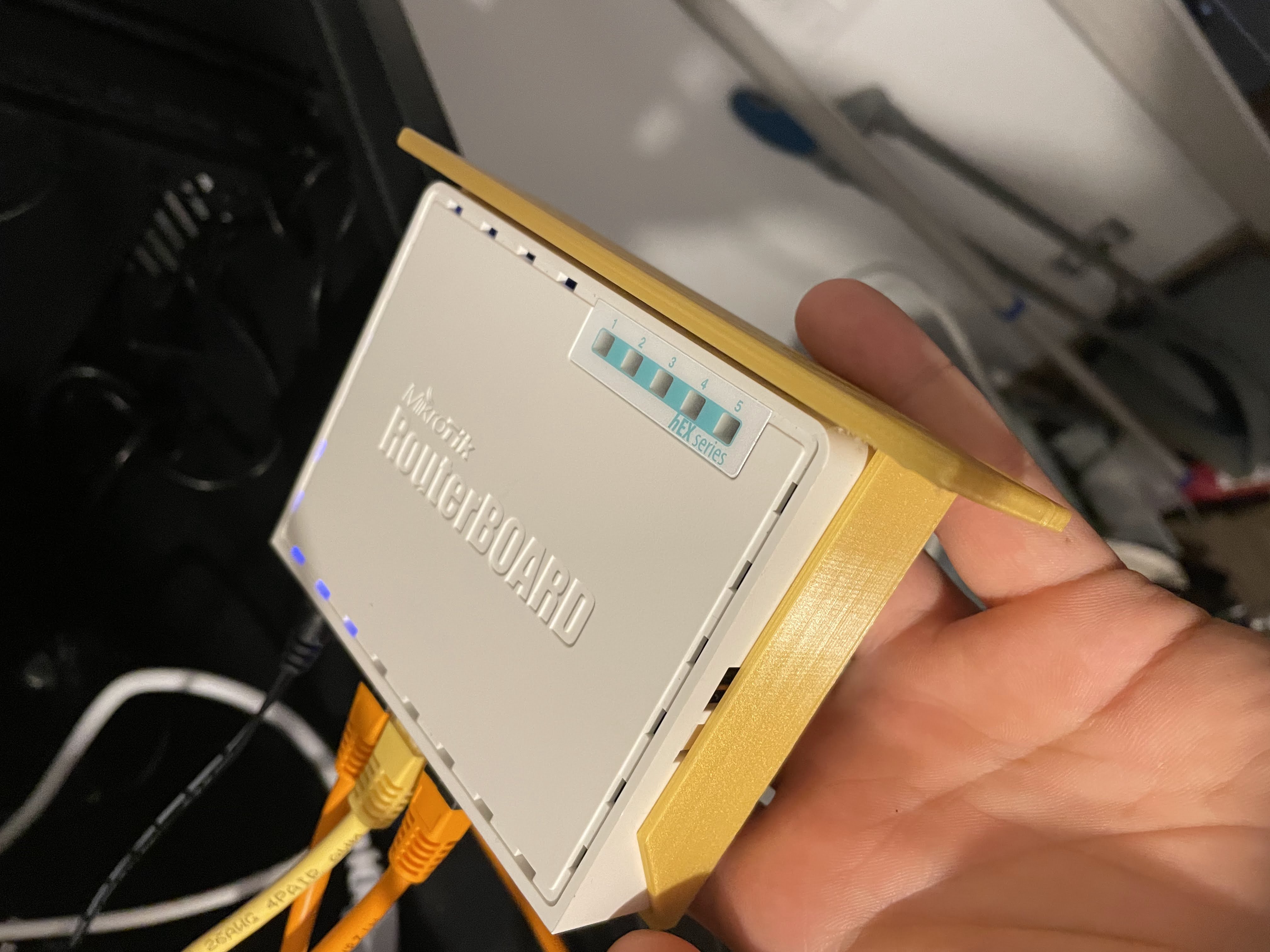 Mikrotik Routerboard - Rack 19 Holder by Zkaza | Download free STL ...