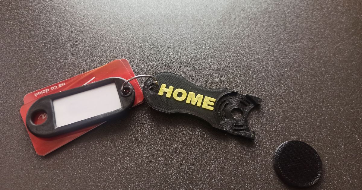 A key ring with a token for a shopping cart by Martin83 | Download free ...