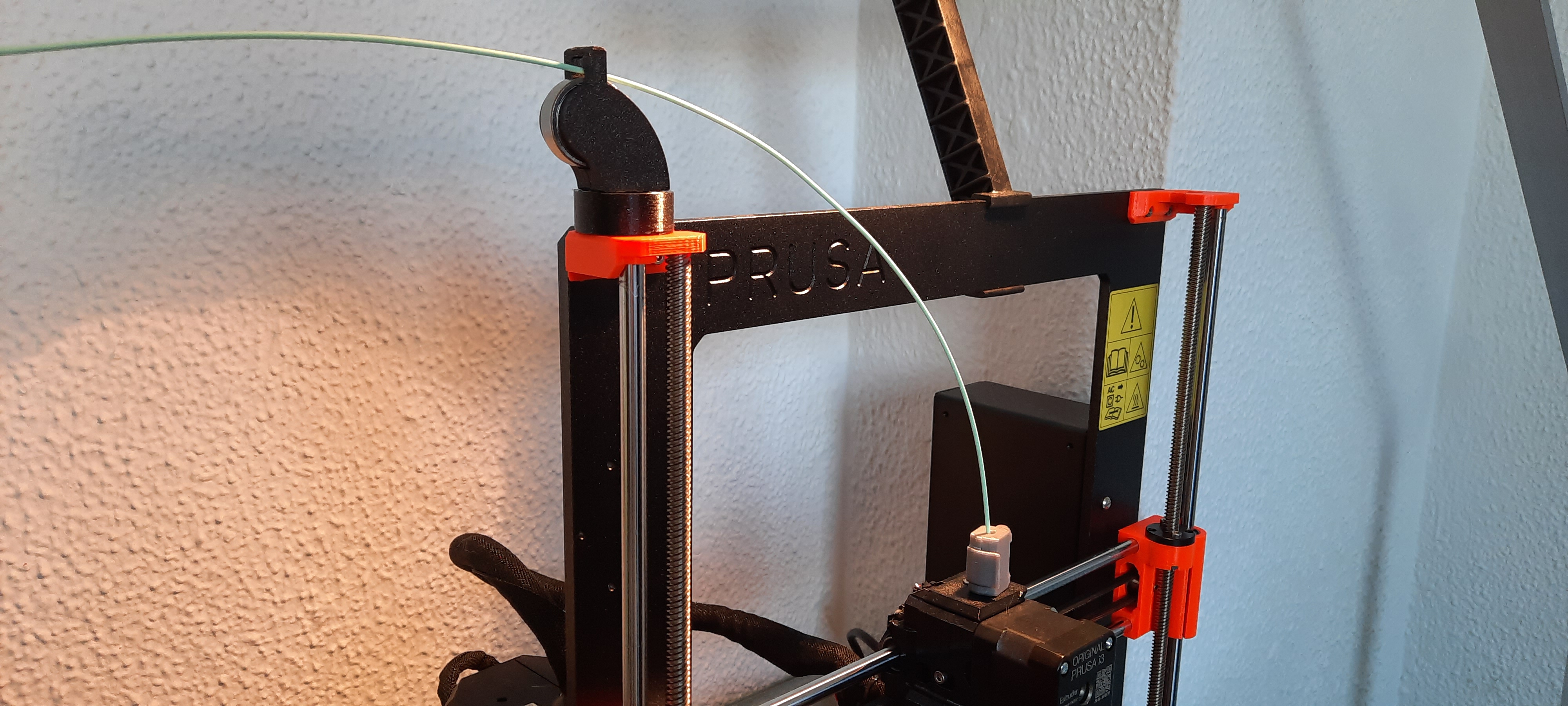 Parametric filament guide by xtrusion | Download free STL model ...