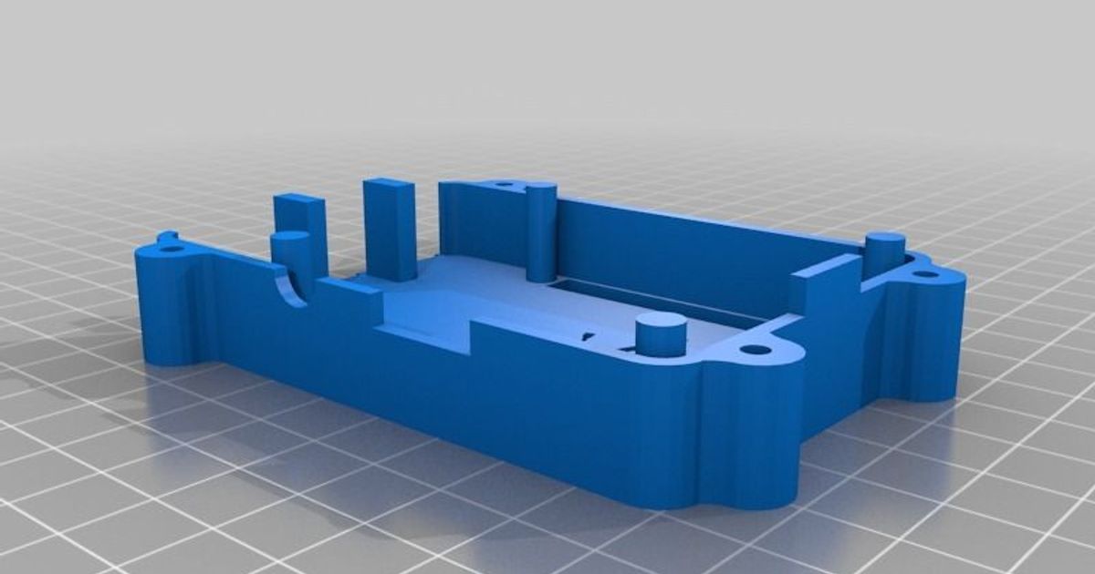 Raspberry PI 2 Binary Kitchen Case by PhilmacFLy | Download free STL ...