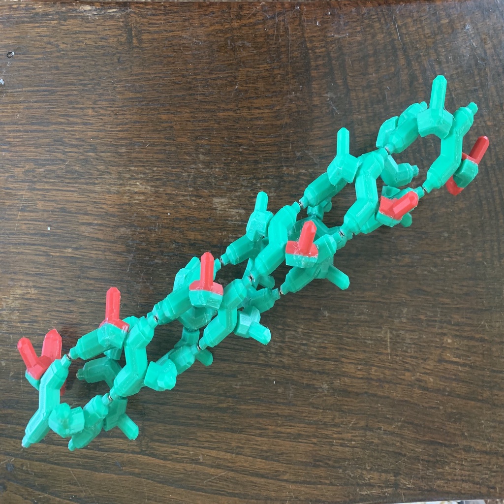 Movable, H-bonded polypeptide - print-in-place by robmlr | Download ...