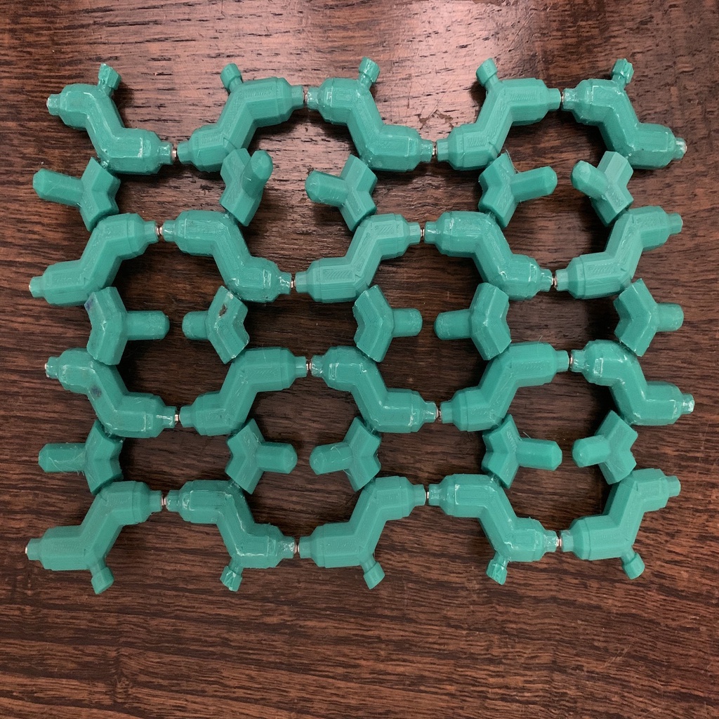 Movable, H-bonded polypeptide - print-in-place by robmlr | Download ...