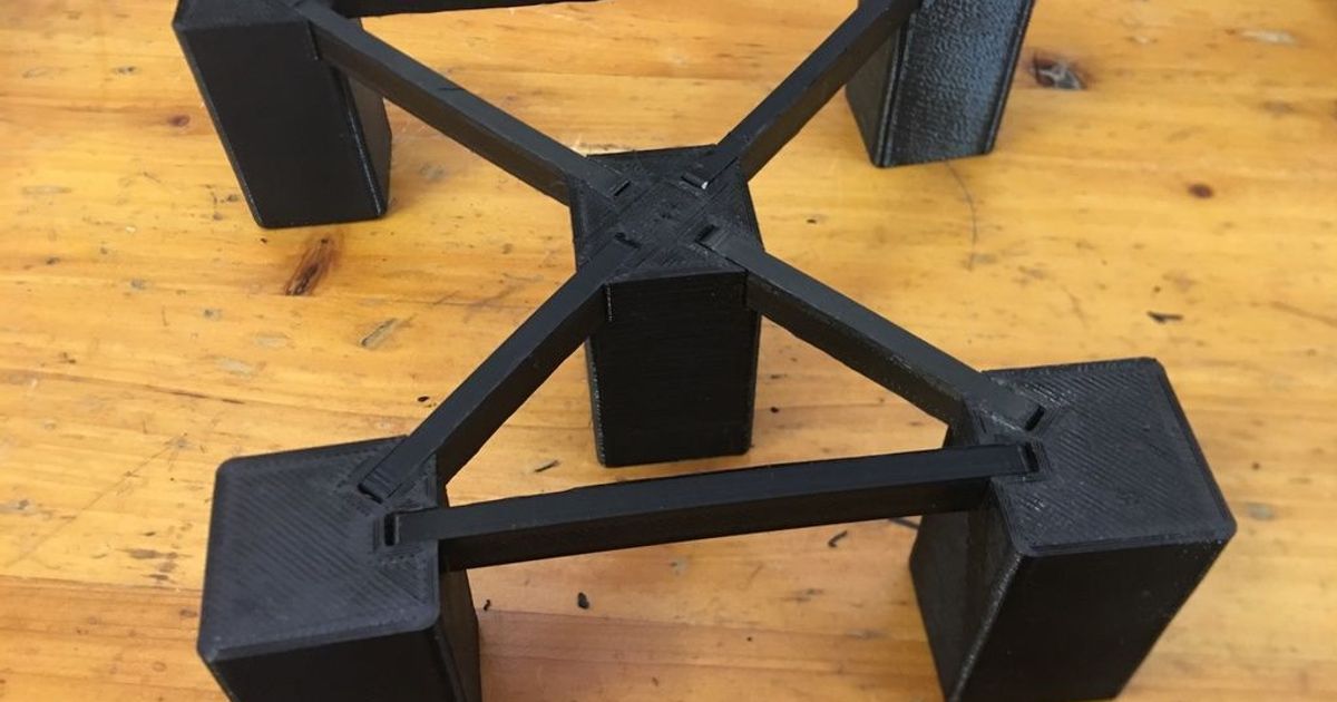 Rob's Parametric Modular Object Riser / Stand / Support by robmlr ...