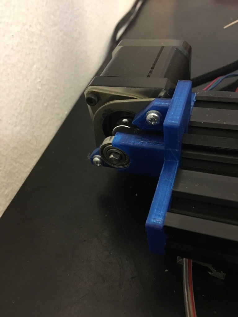 axis stepper motor pulley mount by robmlr | Download free STL model ...