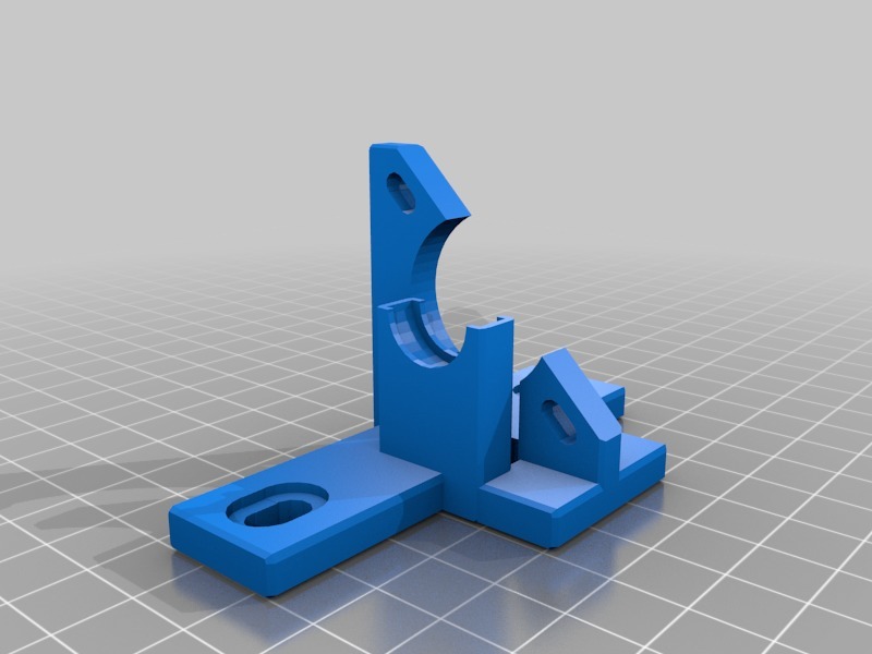 axis stepper motor pulley mount by robmlr | Download free STL model ...