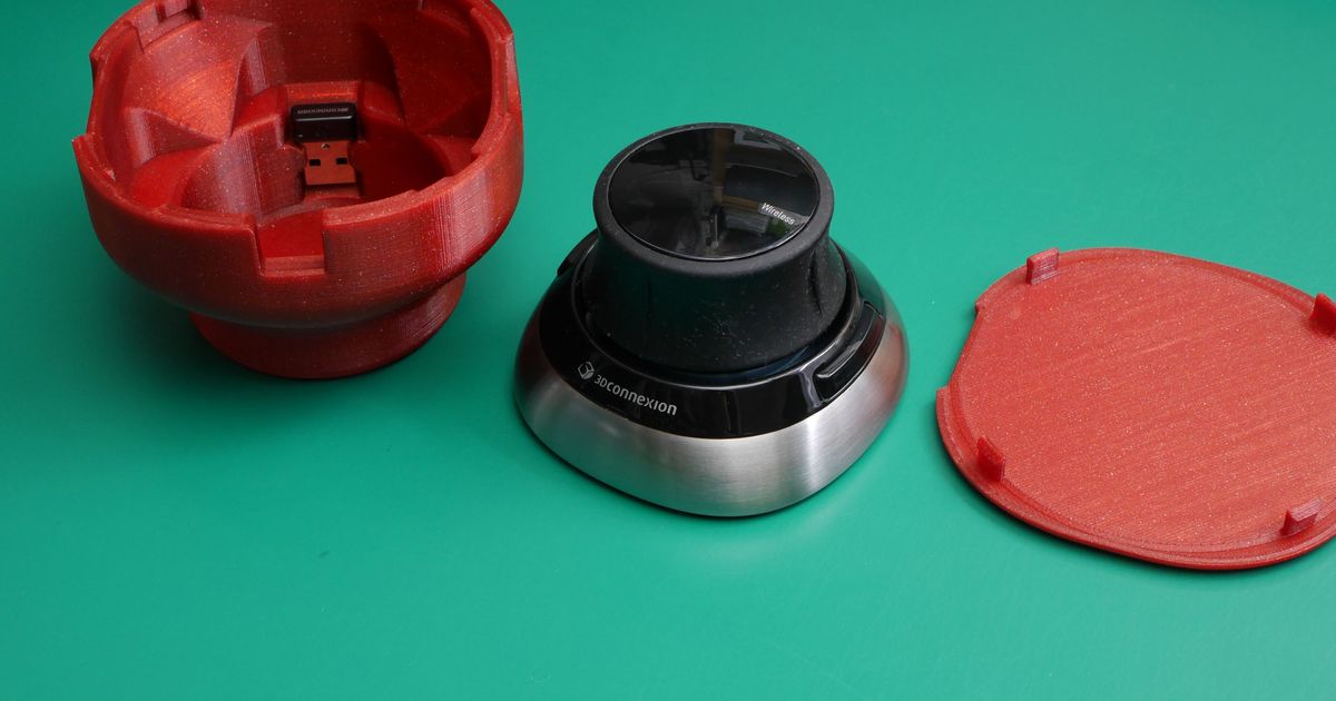 3Dconnexion SpaceMouse Wireless cover by rin_ofumi | Download free STL ...